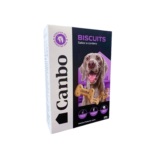 CANBO BISCUITS ADULTO SABOR CORDERO 200GR